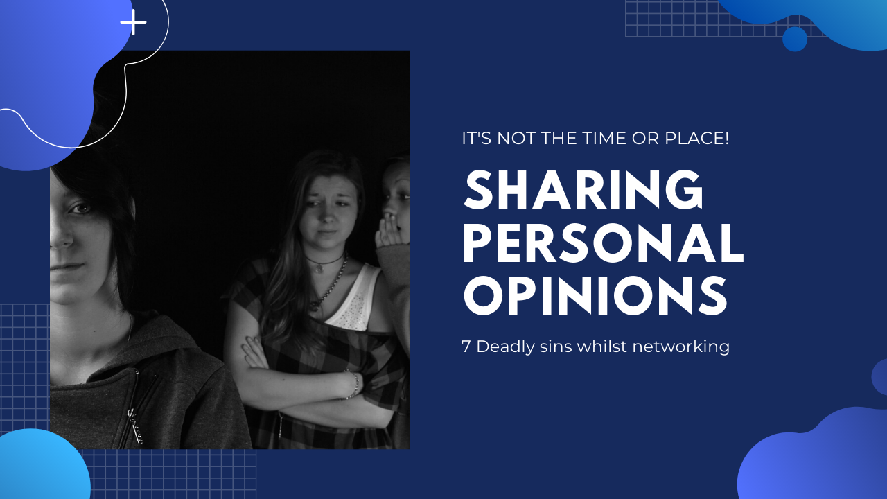 Using Networking as a Place to Over Share Opinions | 5th Deadly Sin ...