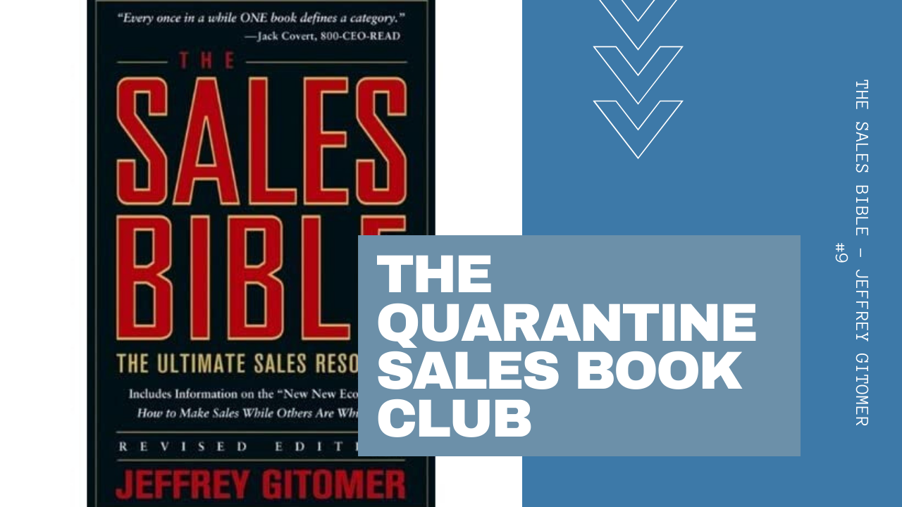 Sales Book Review: The Sales Bible, Jeffrey Gitomer - Paragon Sales ...